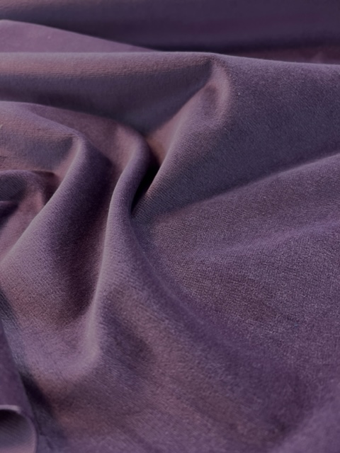 Draylon – Upholstery Velvet – (AJ) Deep Lilac – 145cm wide – $30.00 per ...