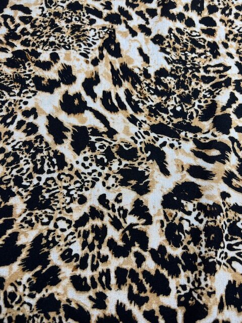 RA – Camel – 100% Rayon Animal Prints in Caramel tones – 146cm wide ...