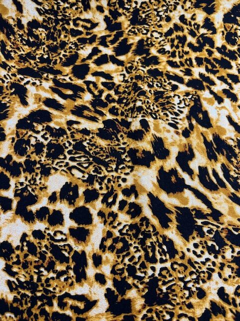 RA – Golden – 100% Rayon Animal Prints in Golden Tones – 146cm wide ...